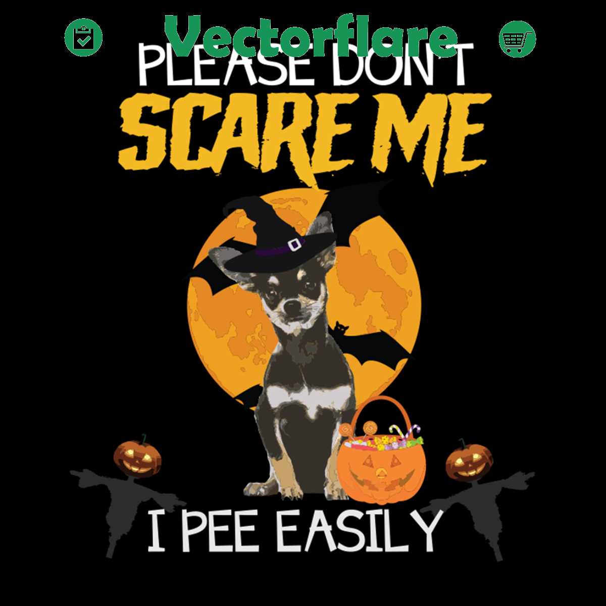 Please Do not scare me SVG, Chihuahua svg, Halloween Chihuah - Inspire ...