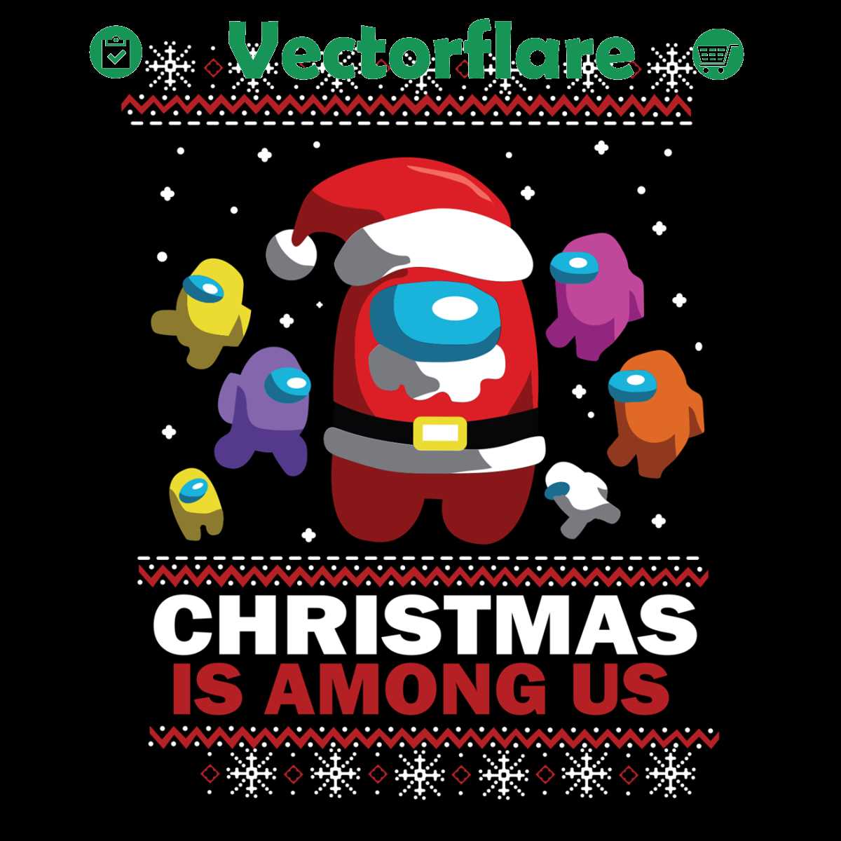 Christmas Is Among Us Svg, Christmas Svg, Among Us Svg, Impo - Inspire ...