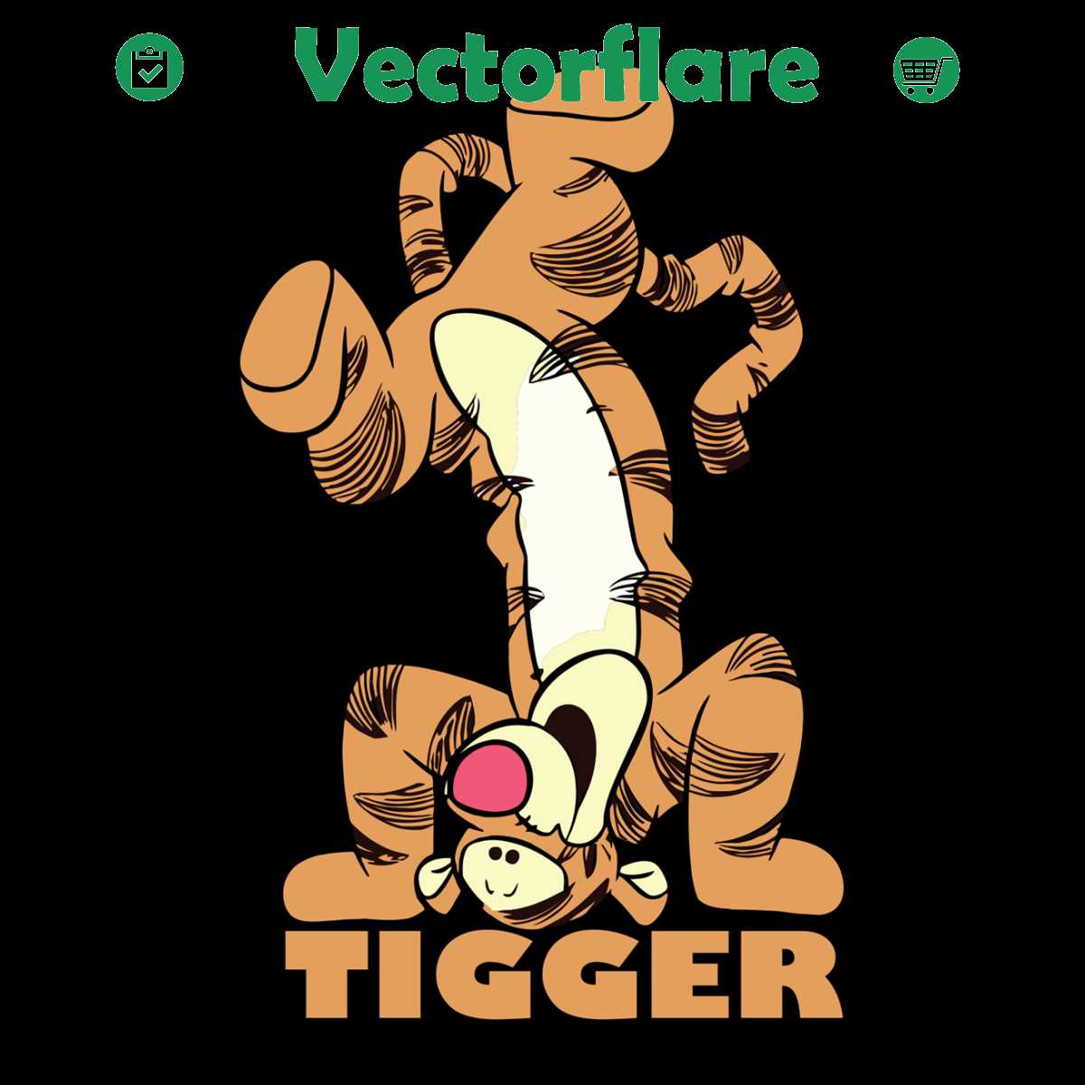Tigger Svg, Trending Svg, Tigger Svg, Cute Tigger Svg, Funny | Inspire ...