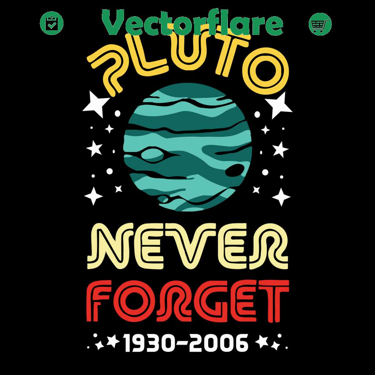 pluto planet svg - Inspire Uplift