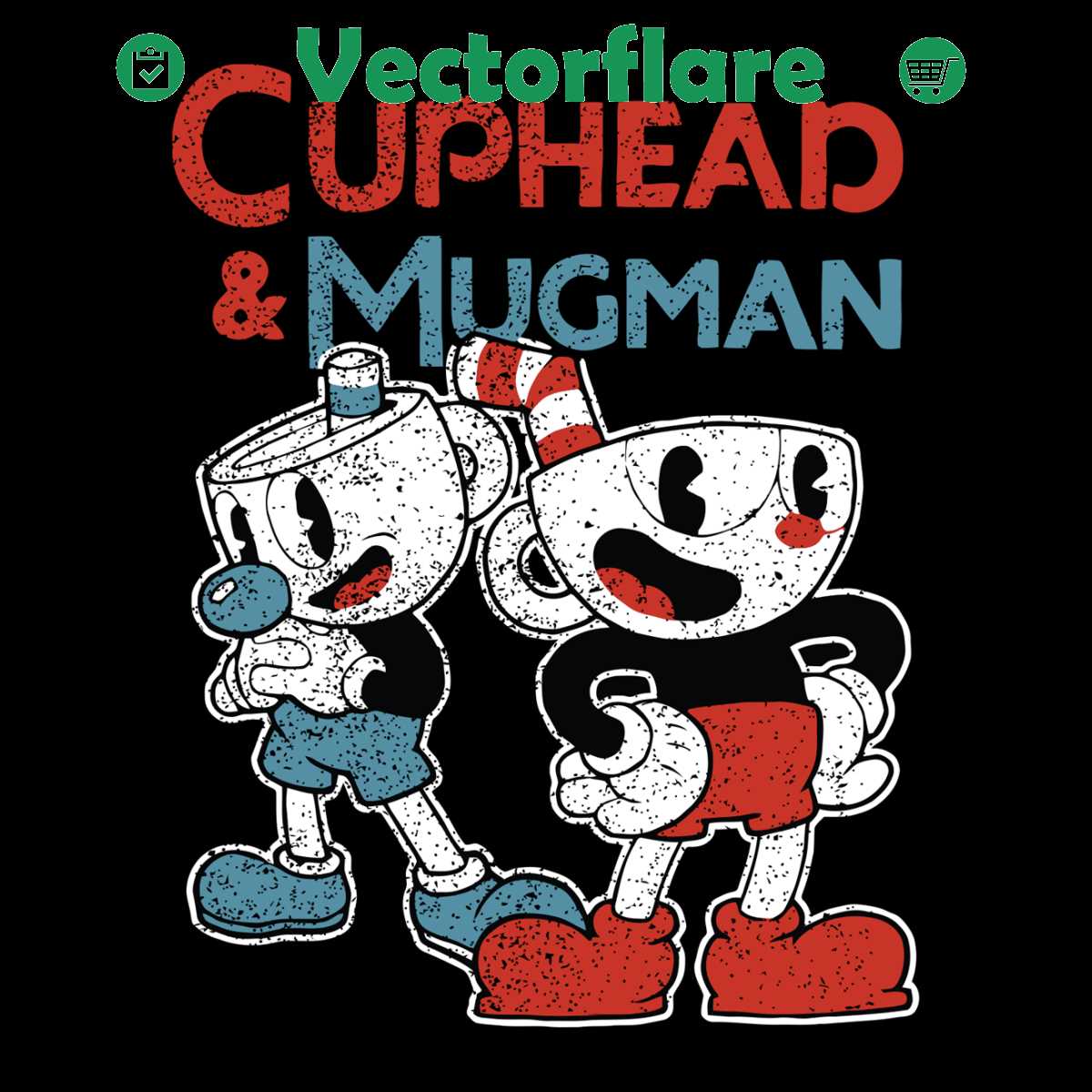 Cuphead And Mugman Svg, Trending Svg, Cuphead Svg, Mugman Sv | Inspire ...