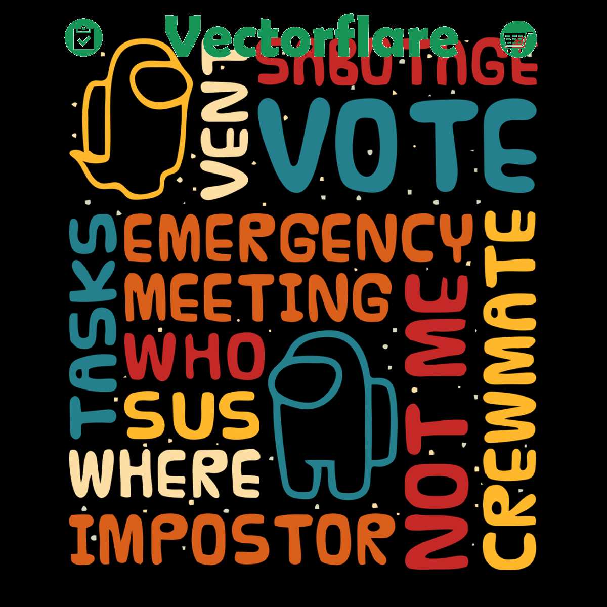 Among Us Glossary Retro Svg, Trending Svg, Where Impostor Sv - Inspire ...