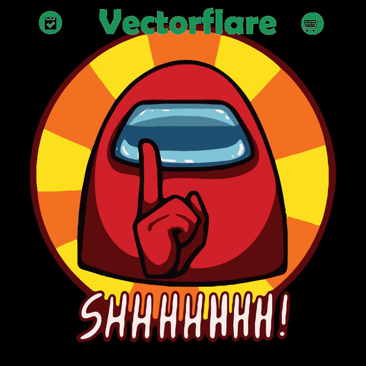 Red Imposter Among Shhhhh Svg, Trending Svg, Imposter Among | Inspire ...