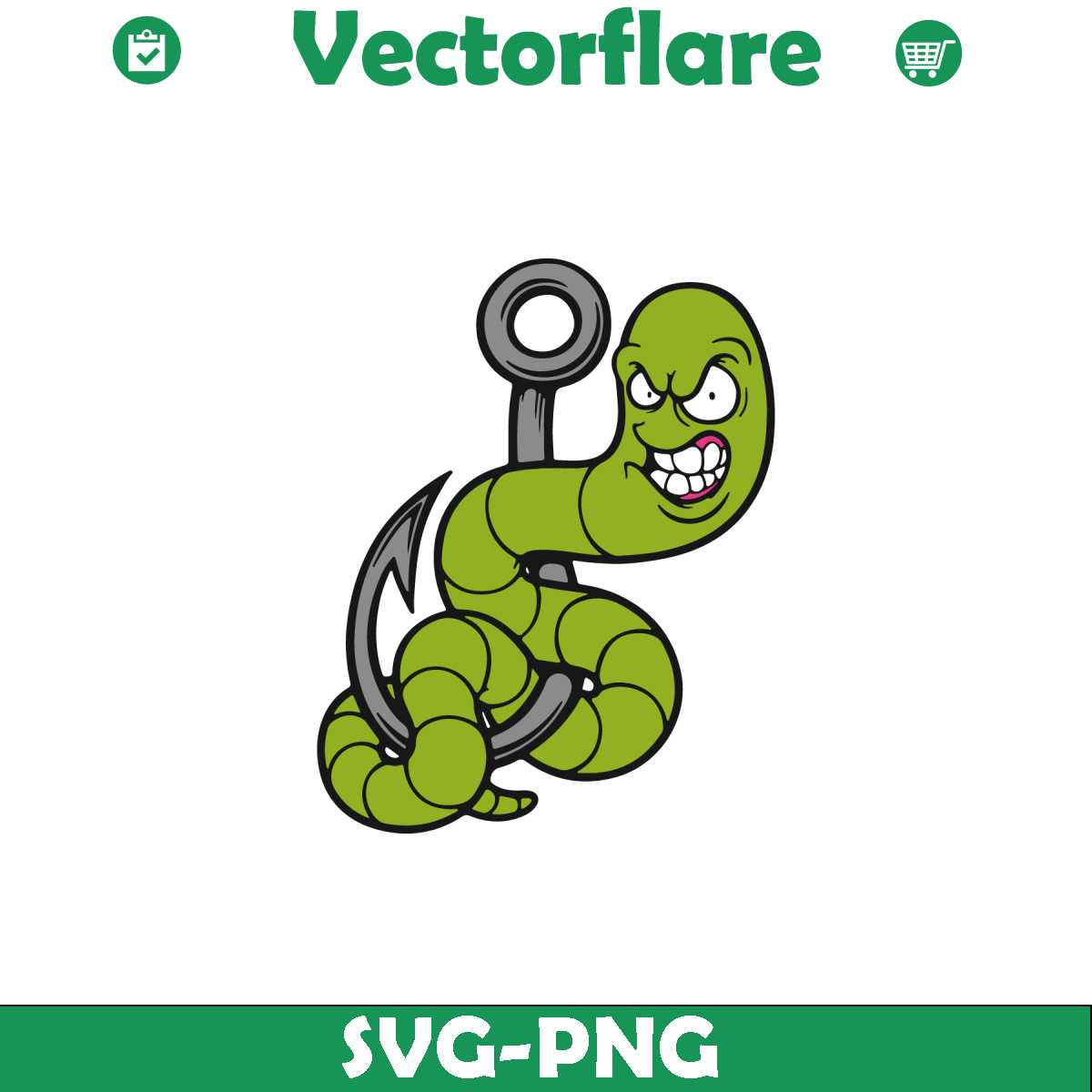 Worm Svg, Worms Clipart, Fish Bait, Fishing Bait, Fishing Ro | Inspire ...