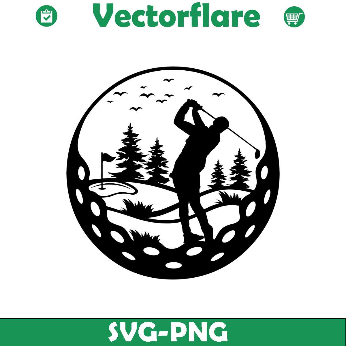 Golfing SVG | Golfer svg | Golf Ball svg | Golf Club svg | G | Inspire ...