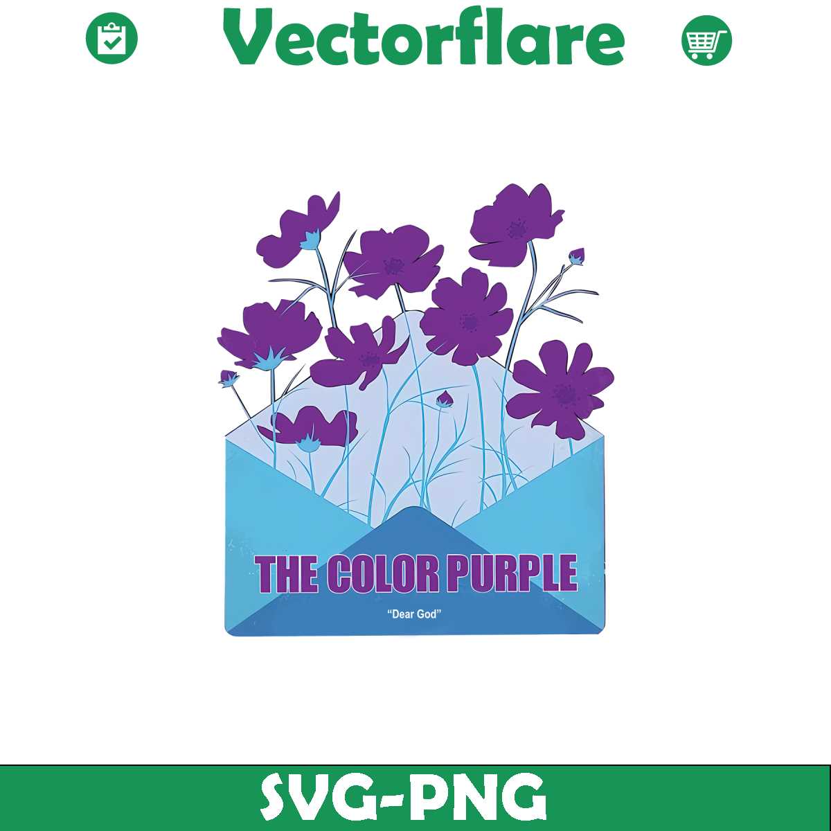 The Color Purple Dear God Letter PNG - Inspire Uplift