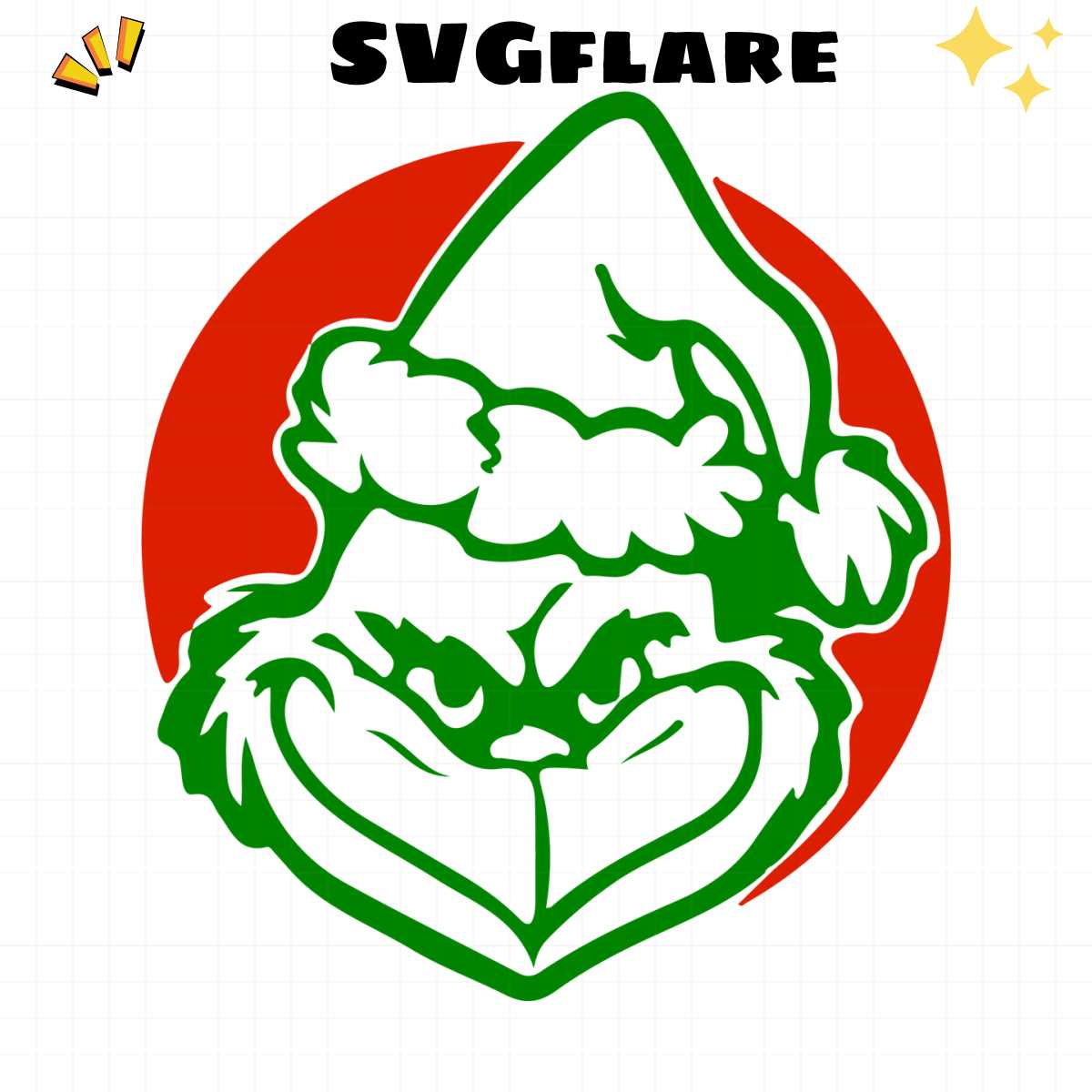 Merry Grinchmas Svg, Cricut Digital Vector Cut File, Silhoue - Inspire ...