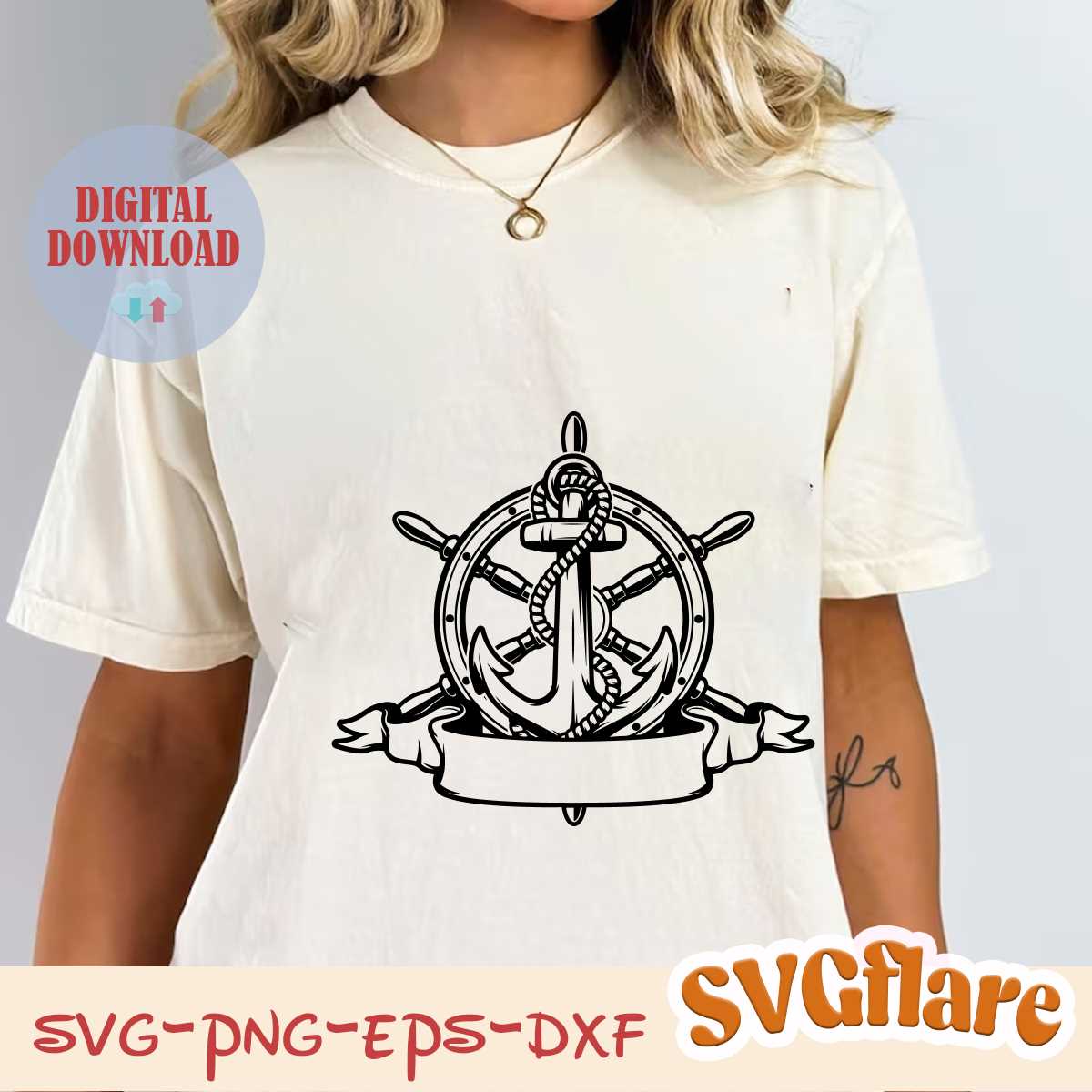 Anchor Svg , Rope Anchor Svg , Split Anchor Rope Svg , Boat | Inspire ...