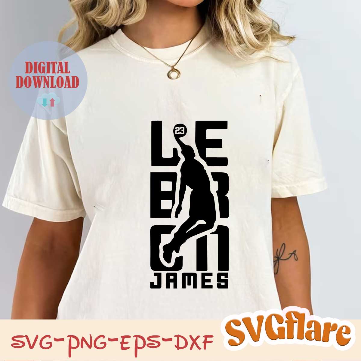 Lebron James Dunk SVG, Instant Download, Digital Files, Png, | Inspire ...