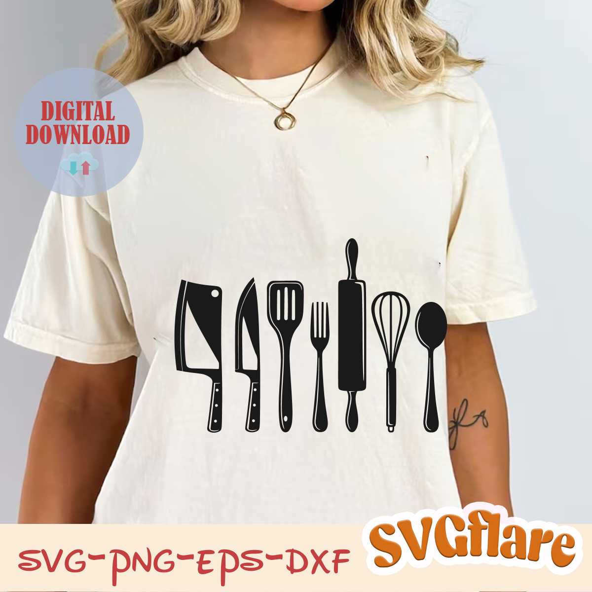 Kitchen Tools SVG, Kitchen Utensils Svg, Kitchen Set Svg, Co - Inspire ...