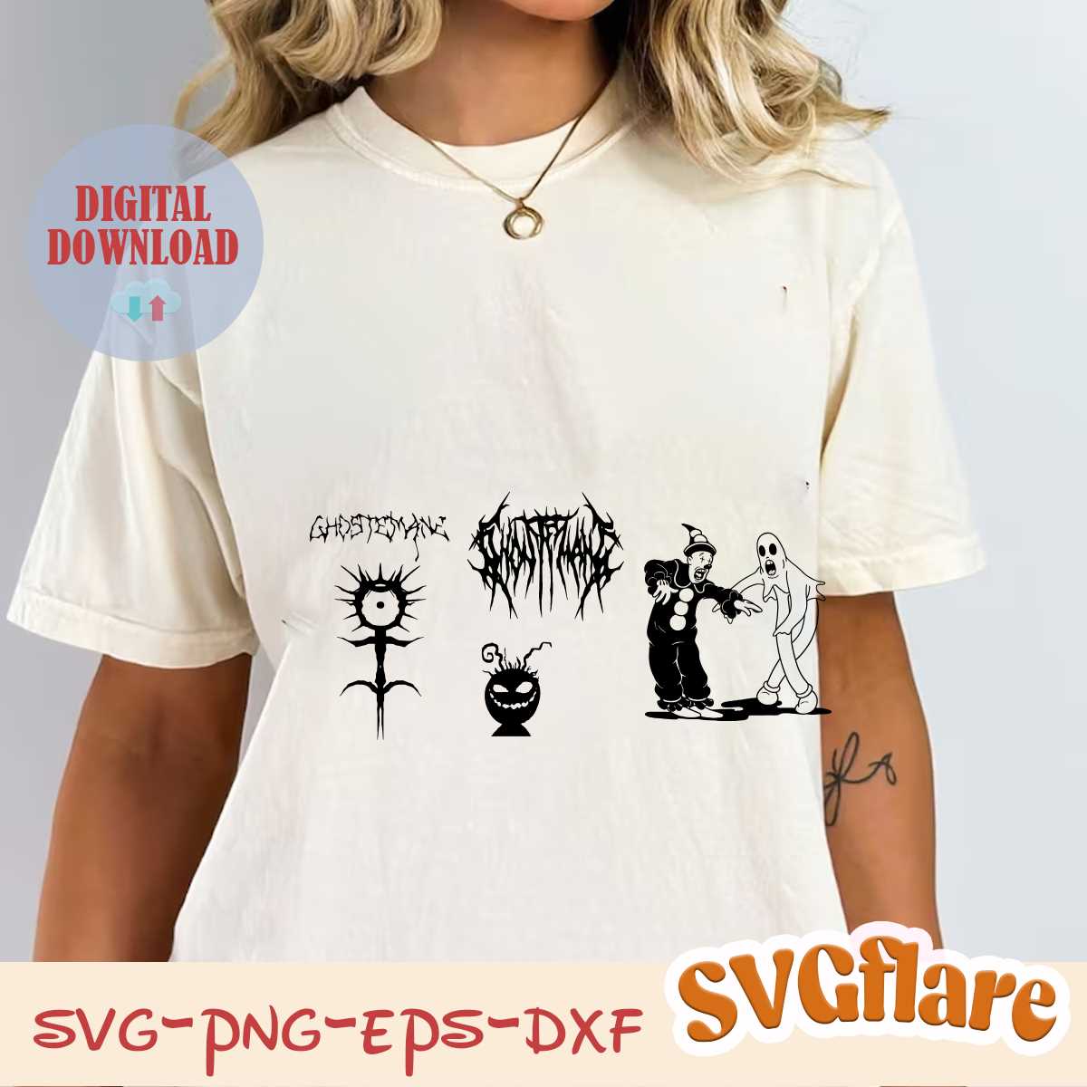 ghostemane files for cricut, SVG files for laser cut, DXF, P | Inspire ...