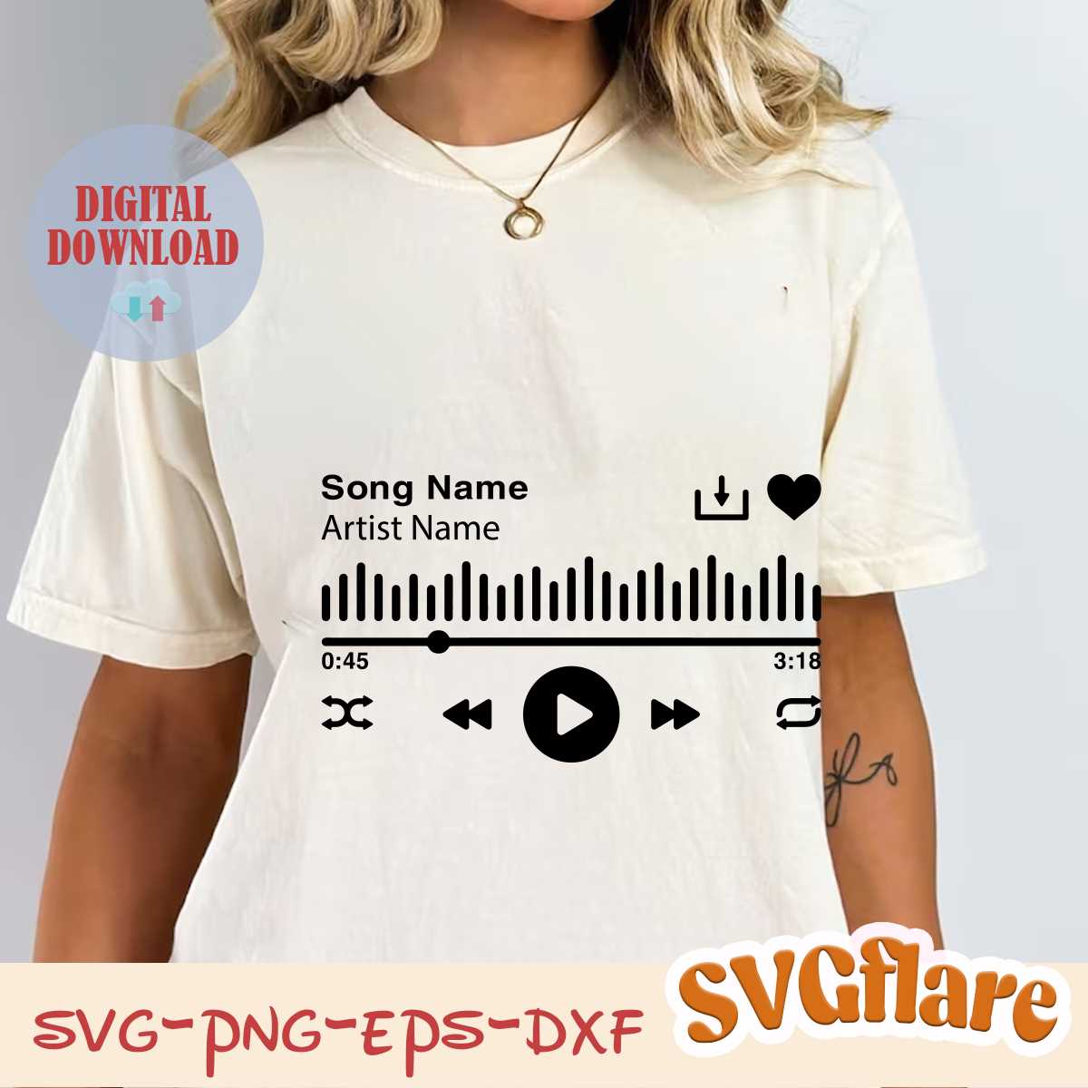 Music Player SVG, Audio Svg, Spotify Svg, Player Display Svg | Inspire ...