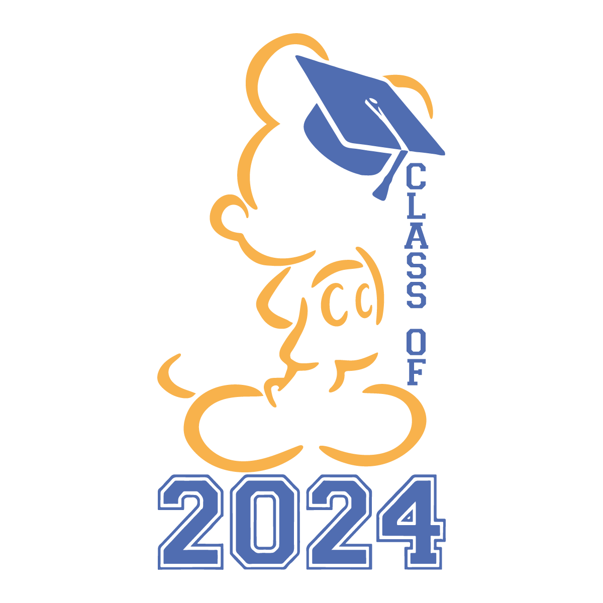 Disney Class Of 2024 Graduation SVG - Inspire Uplift