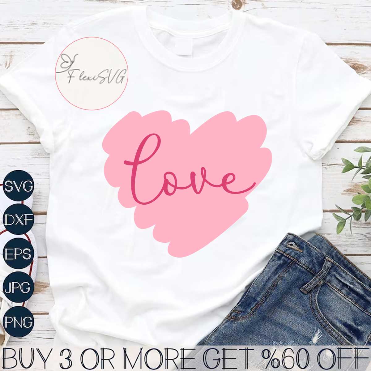 love in heart svg file, love is all you need svg - Inspire Uplift