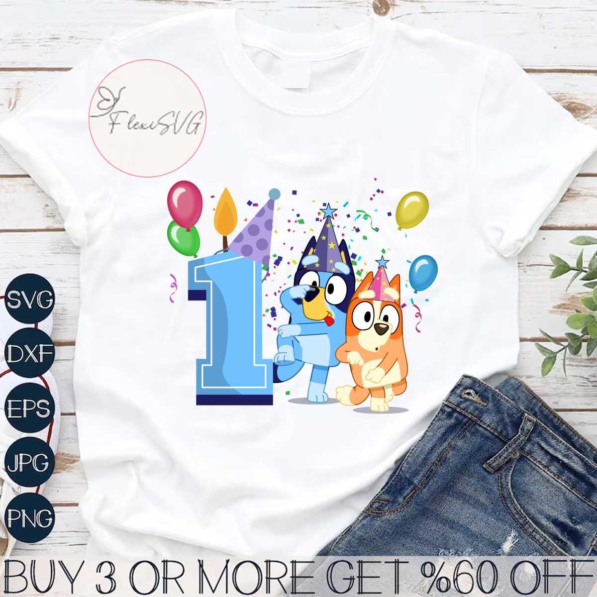 blueys 1 blue png,2024 Bluey Birthday PNG | Inspire Uplift