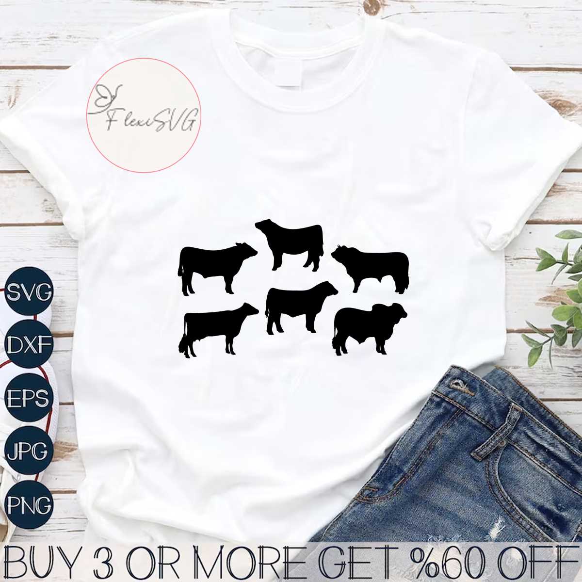 Cow SVG, Show Cows SVG Cut File, Cow Silhouettes, Brahmin Co | Inspire ...