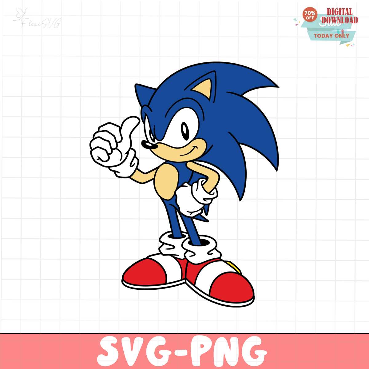 Sonic The Hedgehog SVG | Inspire Uplift