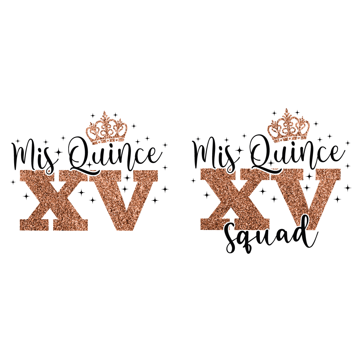 Mis quince SVG, Mis XV, era SVG, Mis quince Squad svg | Inspire Uplift