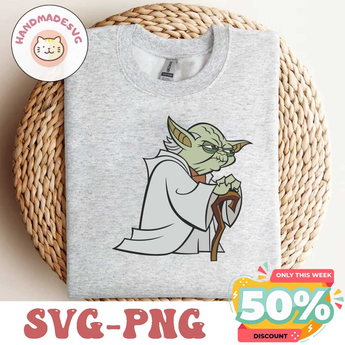 Master Yoda Svg, Star Wars Yoda Svg , Cute Yoda Svg, Eps Png | Inspire ...