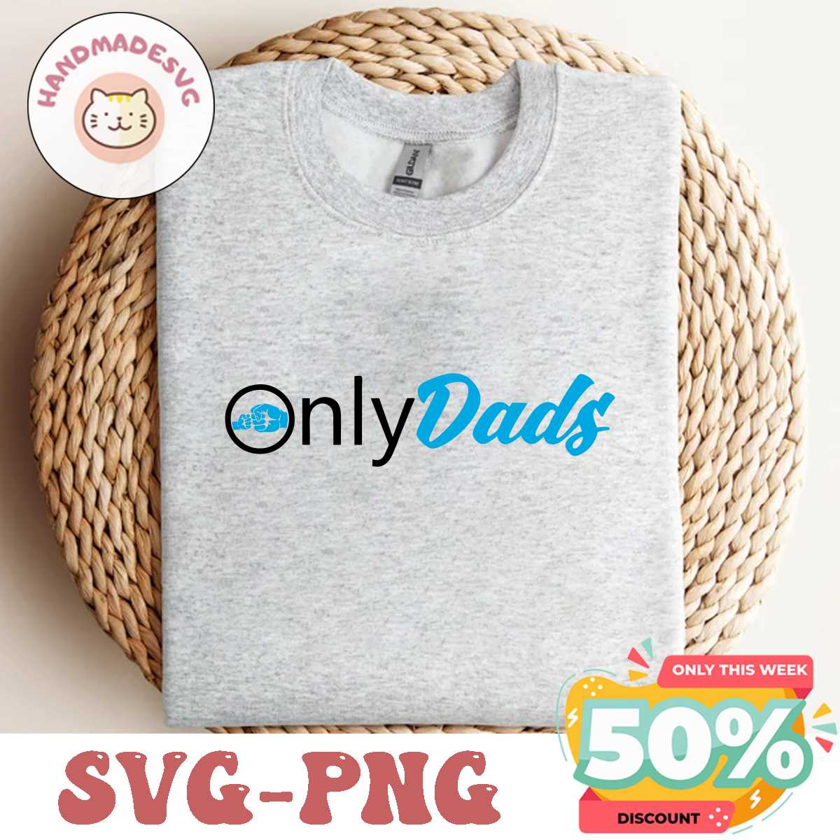 Only Dads Svg, Dad Shirt Svg, The Cool Dad Svg, Hot Dad Svg, | Inspire ...