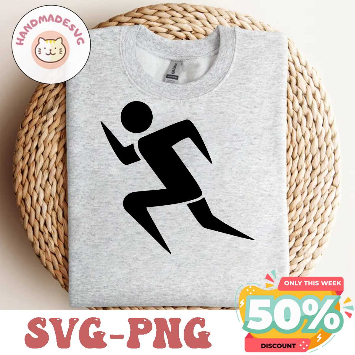 Runner SVG Marathon Running Stick Figure Clip Art Cut File S | Inspire ...