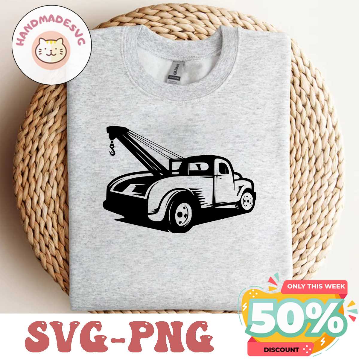 Tow Truck Svg | Tow Truck Clipart | Tow Truck Driver svg | T | Inspire ...
