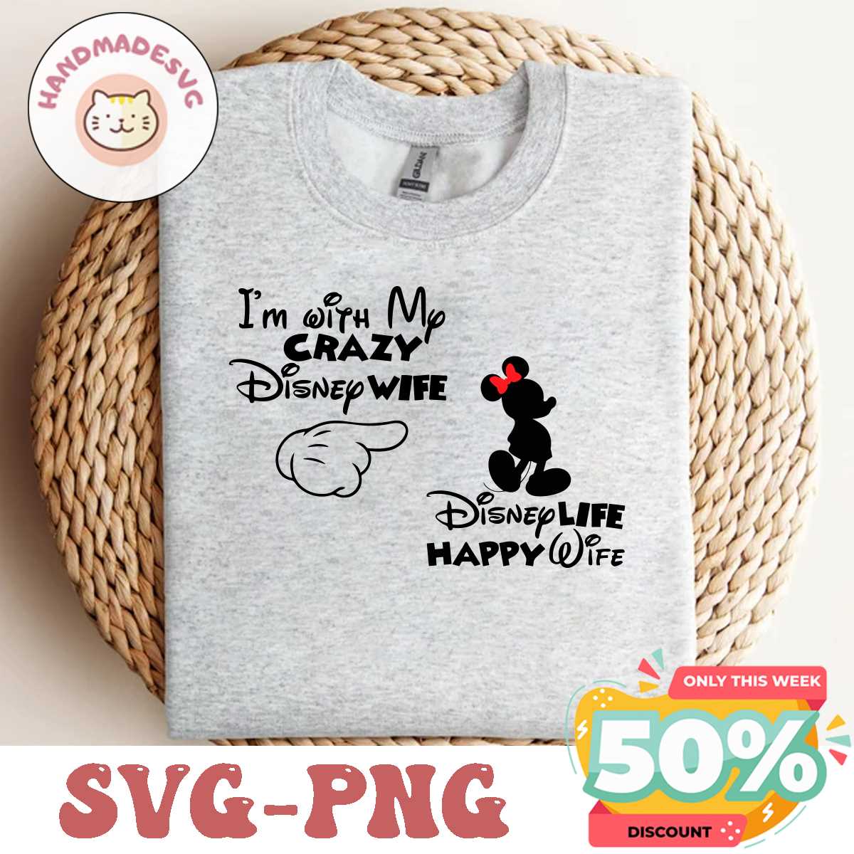 My Crazy Wife Svg, Happy Wife Happy Life, Couple Svg, Family | Inspire ...