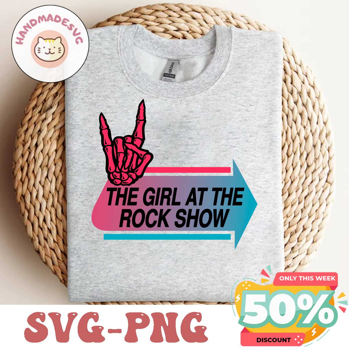 I Am The Girl At The Rock Show Classic Svg, Eps, Png, Dxf, D | Inspire ...