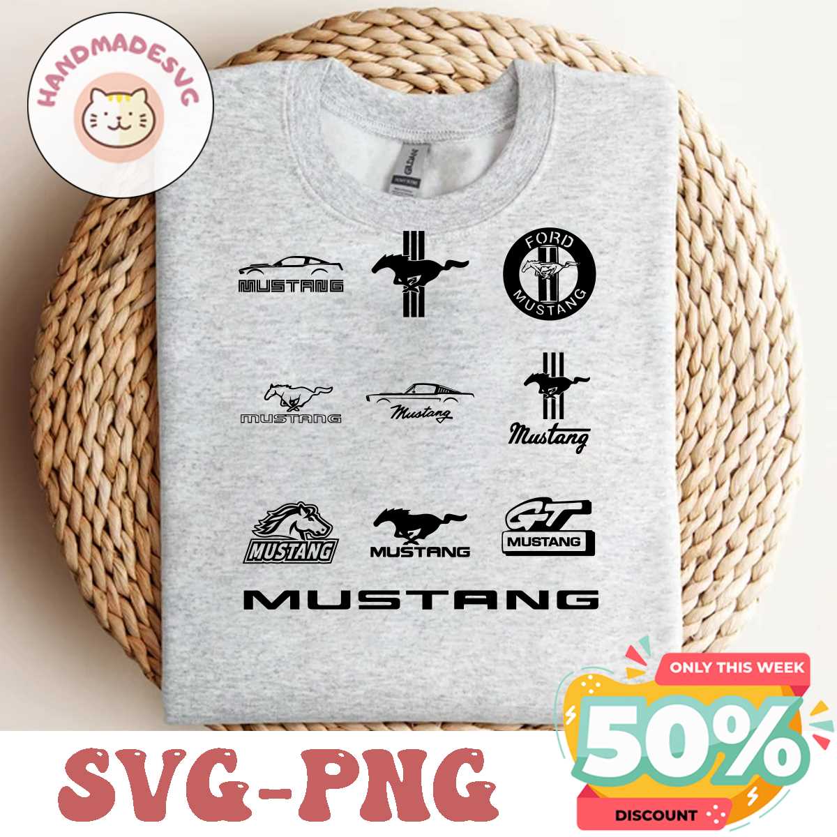 Mustang Svg Bundle, Mustang Car Logo Svg, Ford Mustang Svg, | Inspire ...