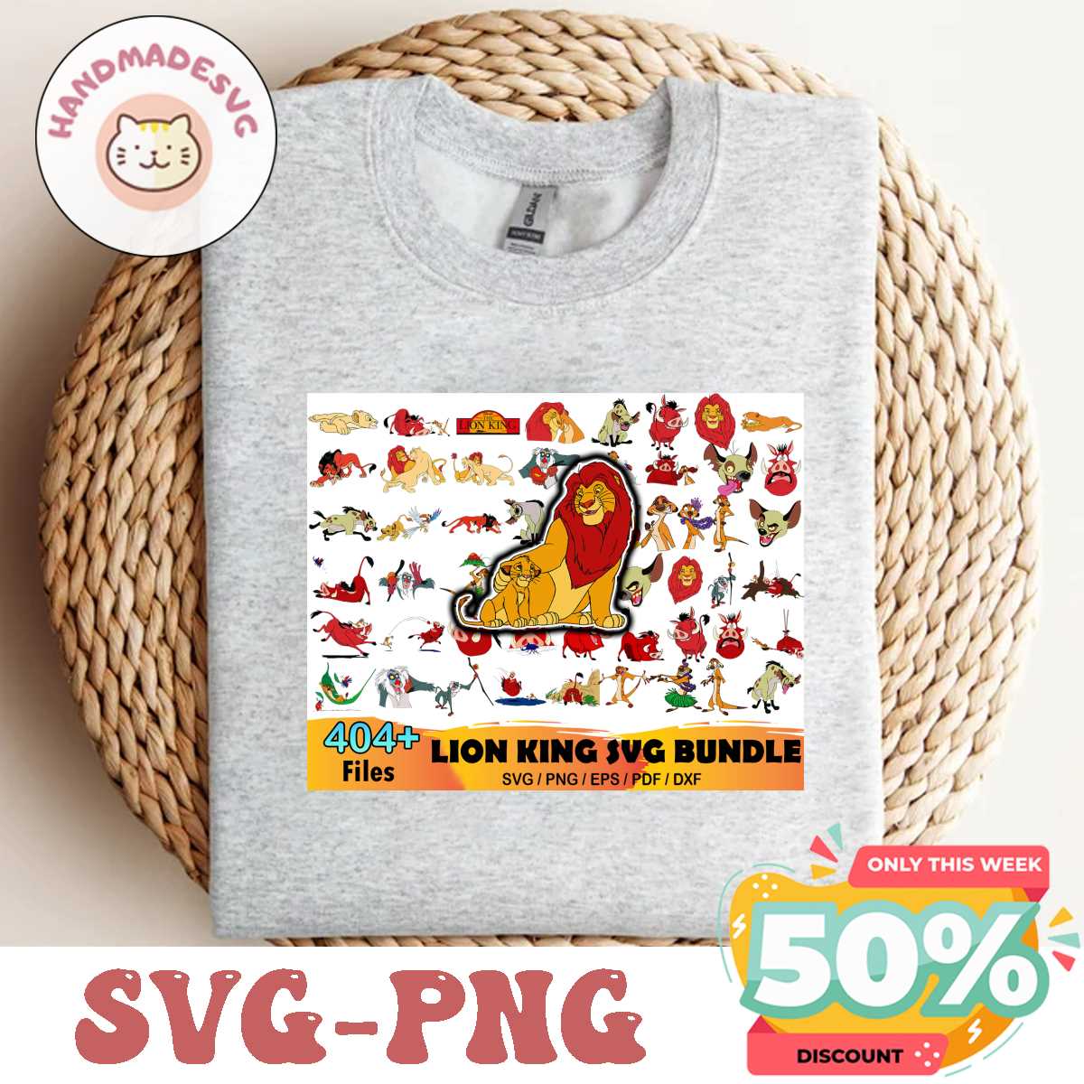 404 Files The Lion King Bundle SVG | Inspire Uplift