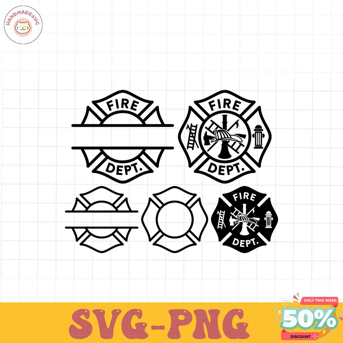 Fire Department SVG, Firefighter Svg, Fireman Svg, Fire Resc | Inspire ...