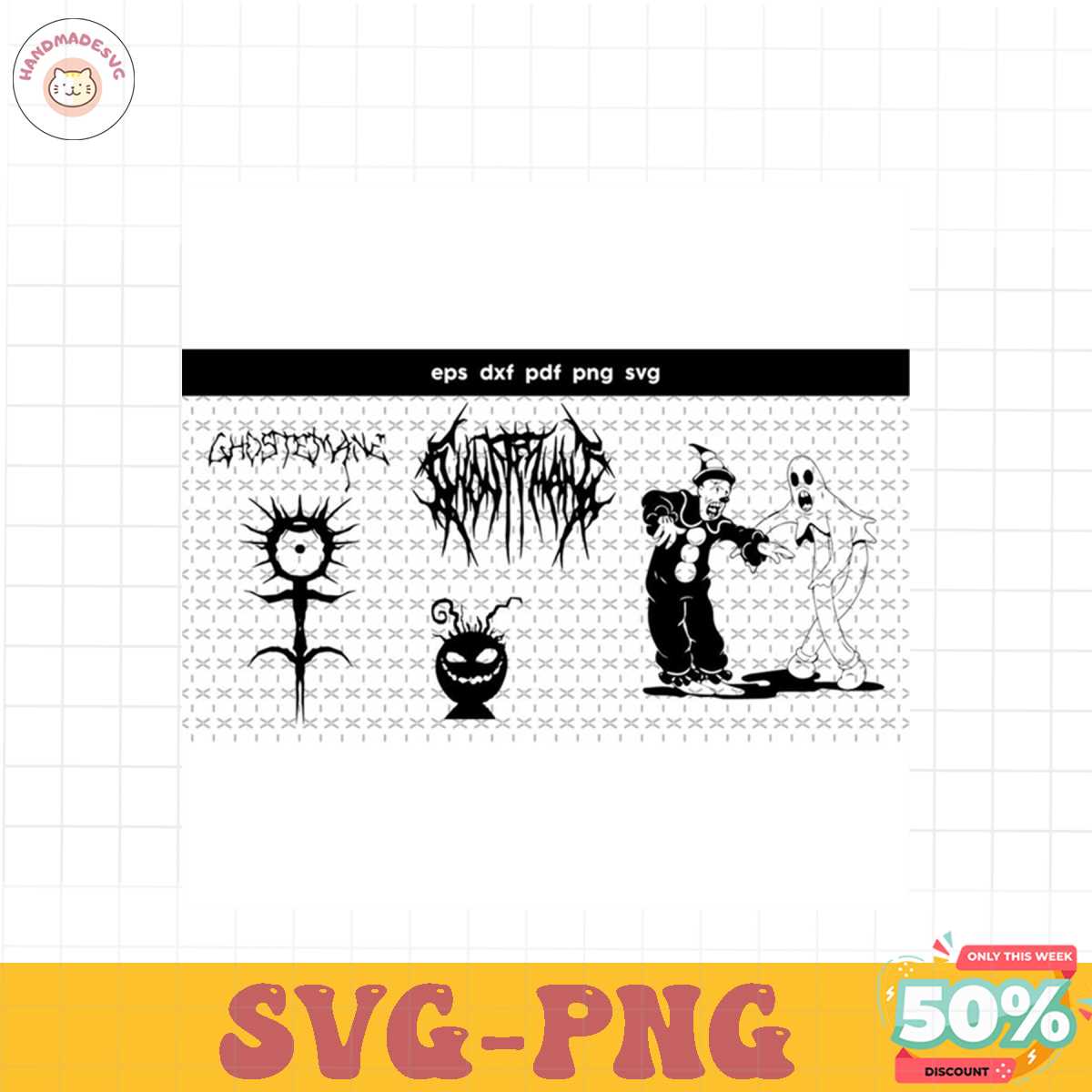 ghostemane files for cricut, SVG files for laser cut, DXF, P | Inspire ...
