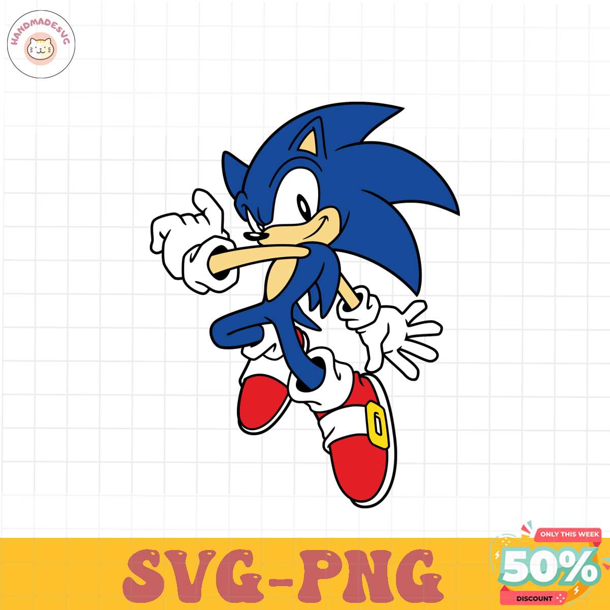 Sonic SVG,The Hedgehog SVG | Inspire Uplift
