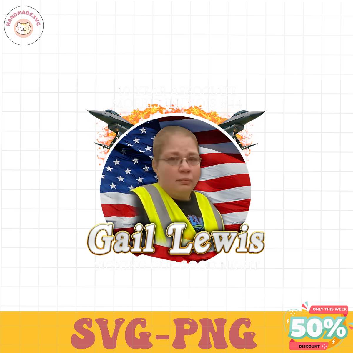 Gail Lewis Meme Signing Out Good Night PNG | Inspire Uplift