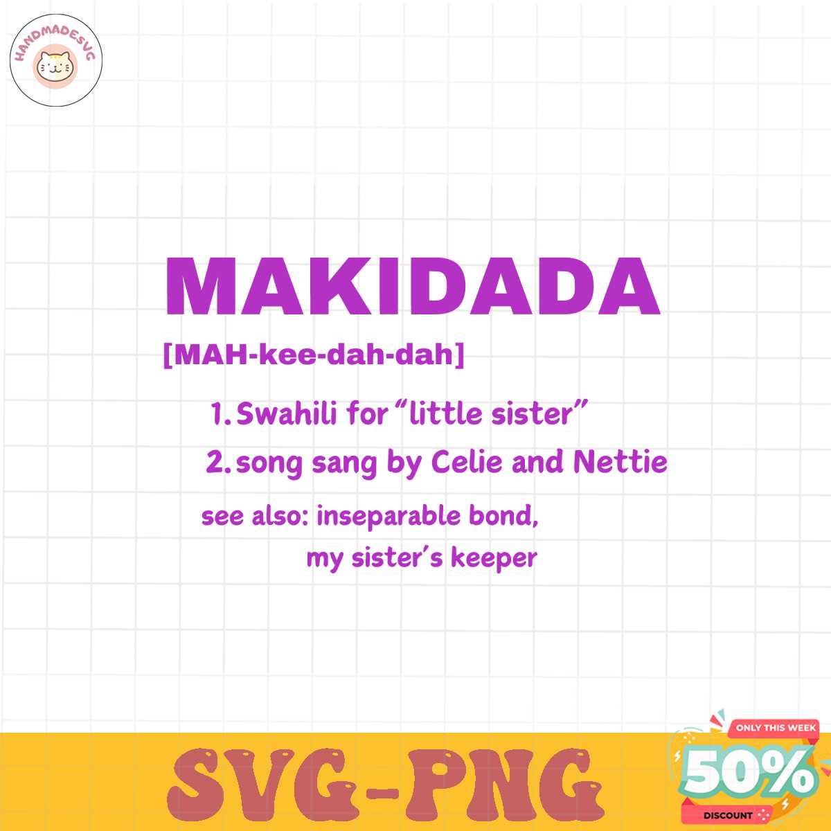 Color Purple Svg | Inspire Uplift