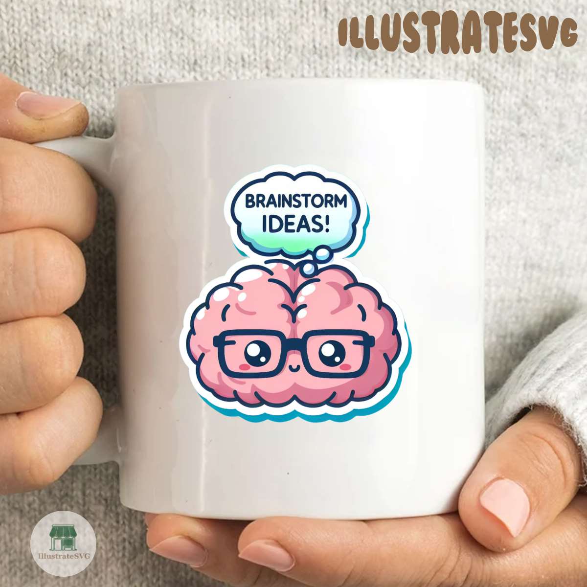 Brainstorm IDEAS Sticker PNG | Inspire Uplift