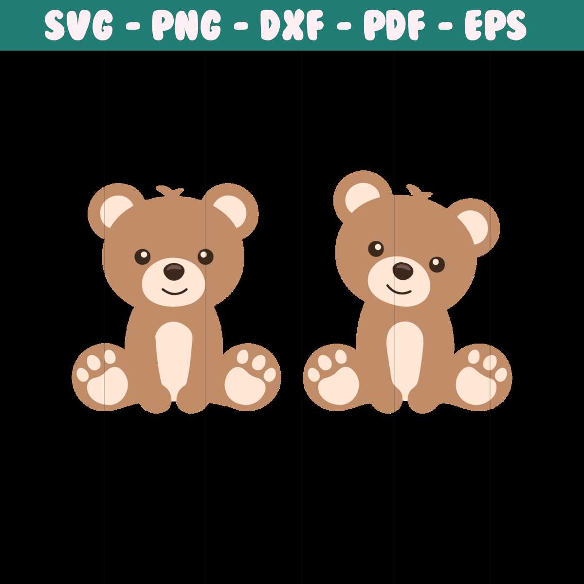 Teddy bear SVG Cricut,Baby bear svg,Woodland Animals,Layered - Inspire ...