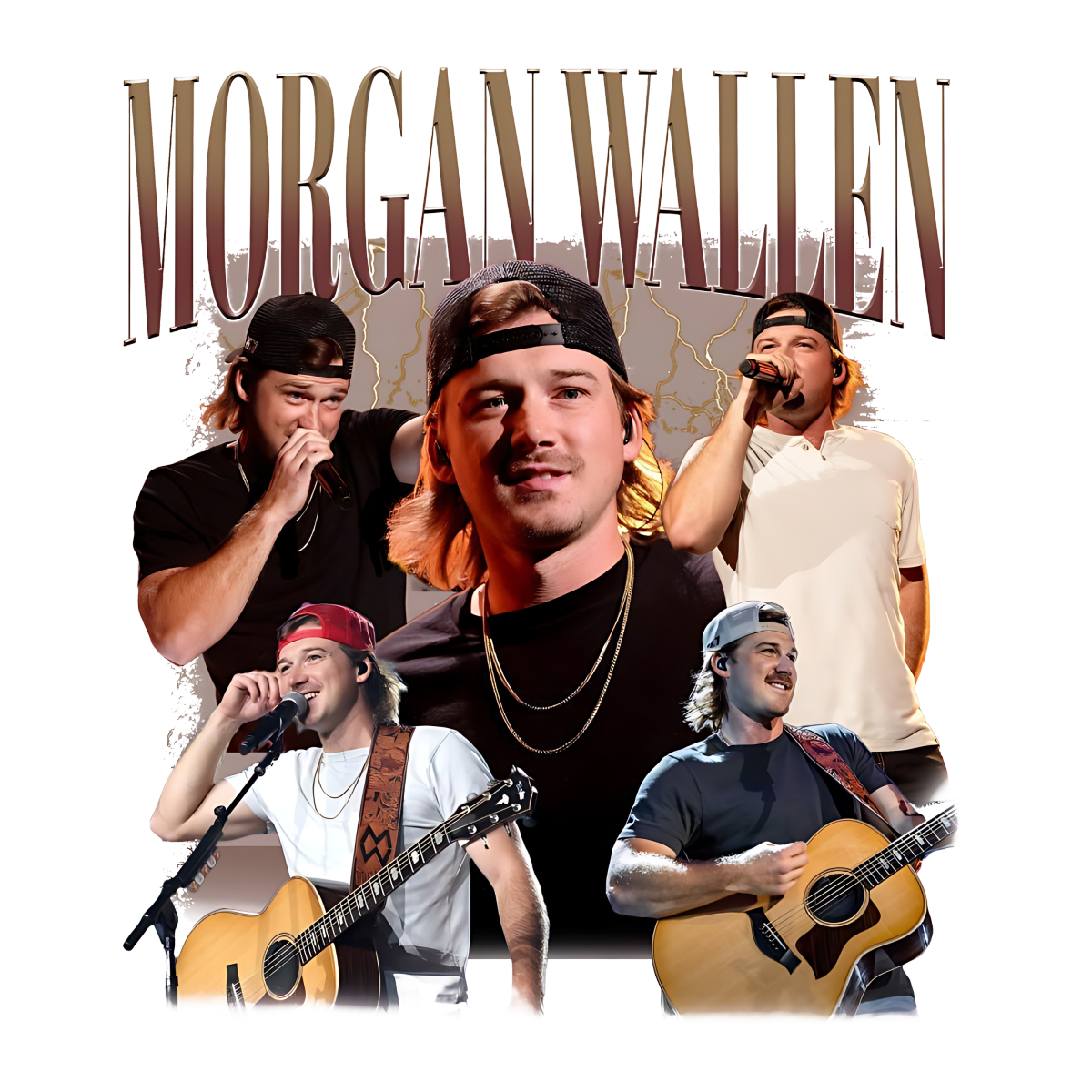 Morgan Wallen Concert Country Singer PNG | Inspire Uplift