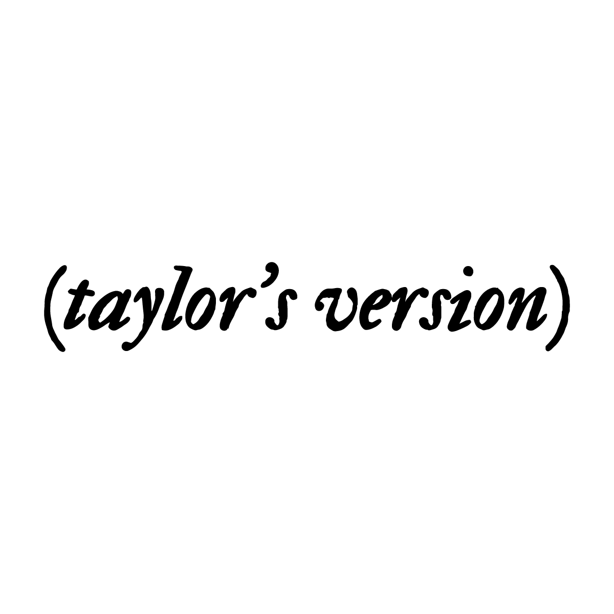 Taylor's Version SVG PNG File Digital Download Files | Inspire Uplift