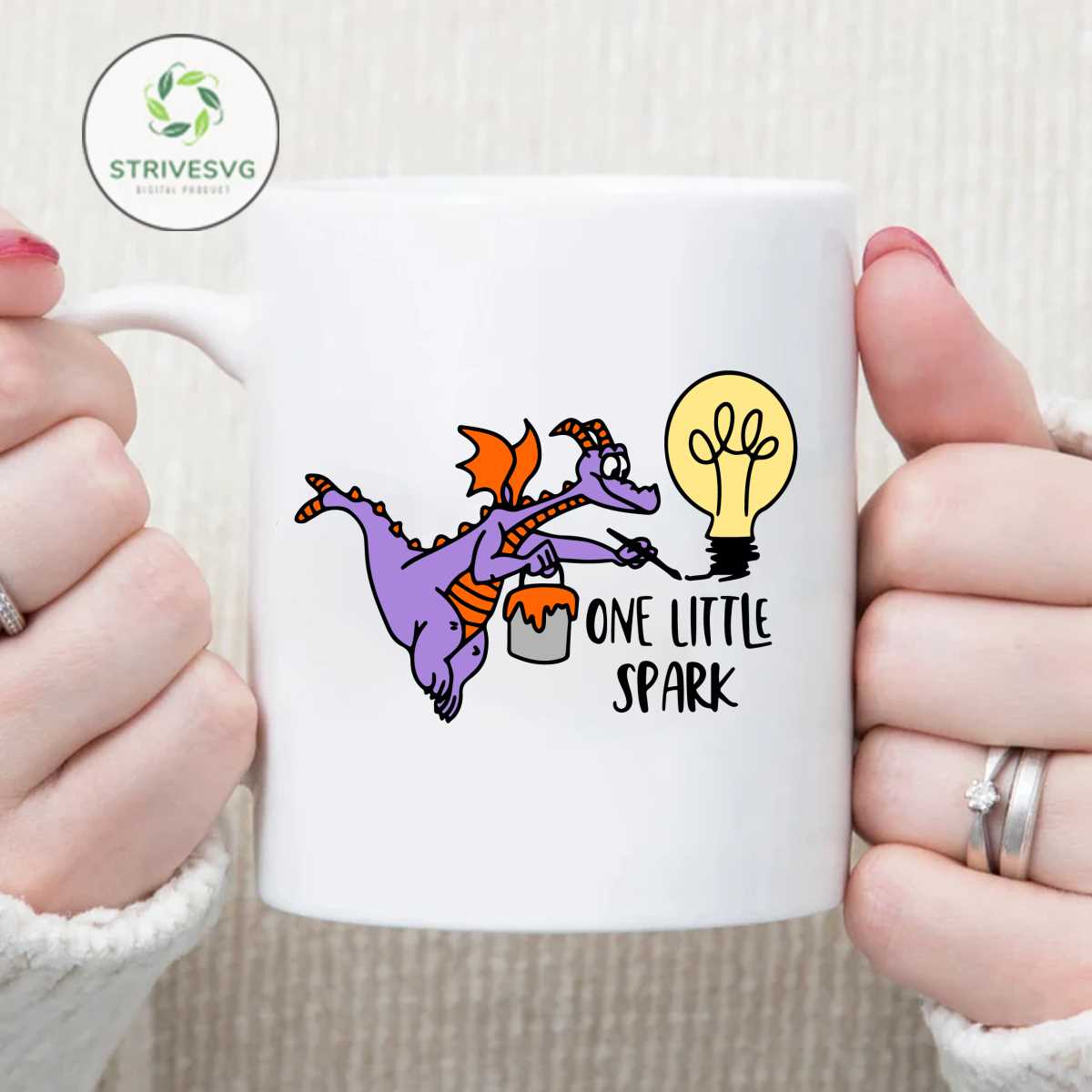 Figment SVG, easy cut file for Cricut, Layered by colour | Inspire Uplift