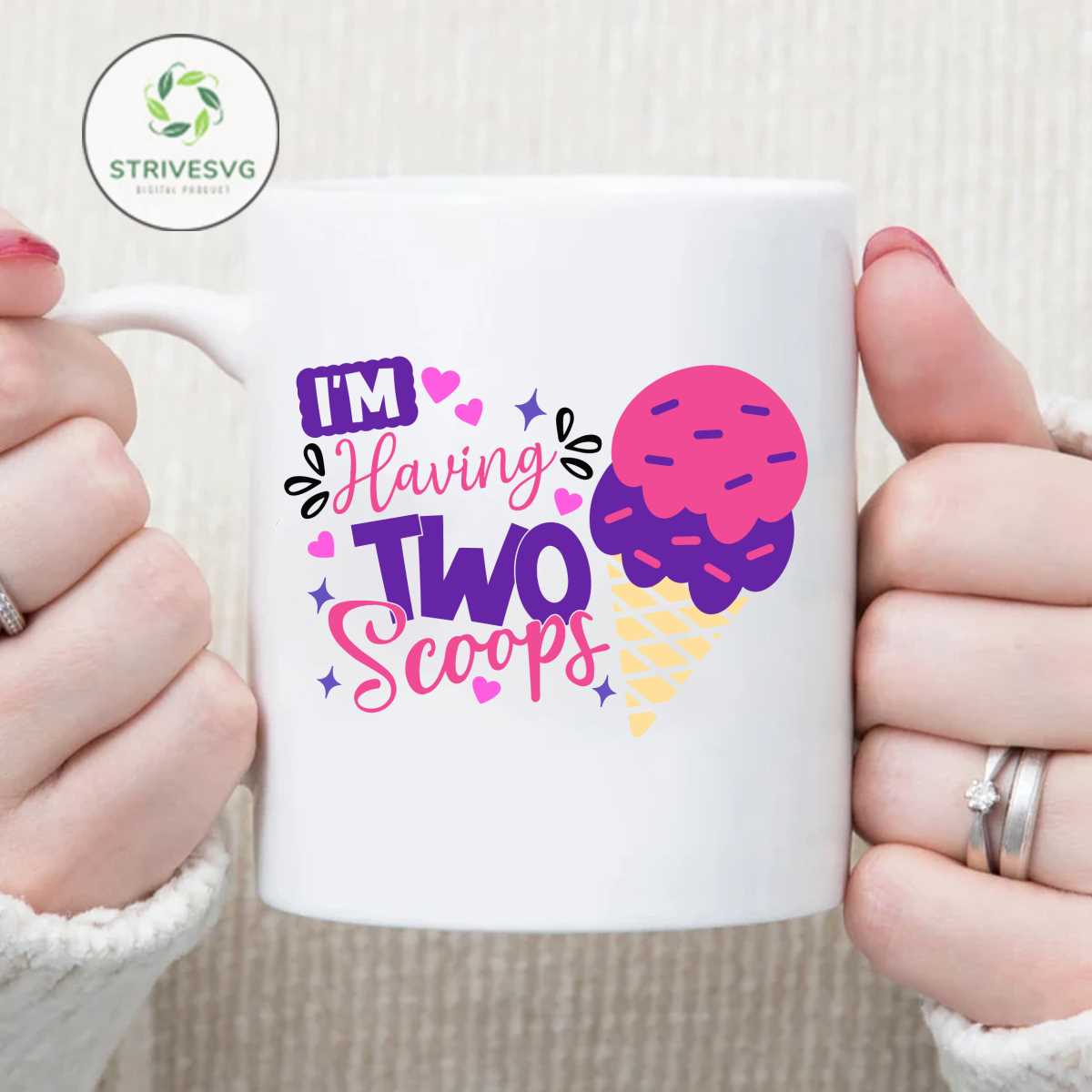 I'm Having Two Scoops, Twin Girls Baby Shower,Twin Girls, Tw | Inspire ...