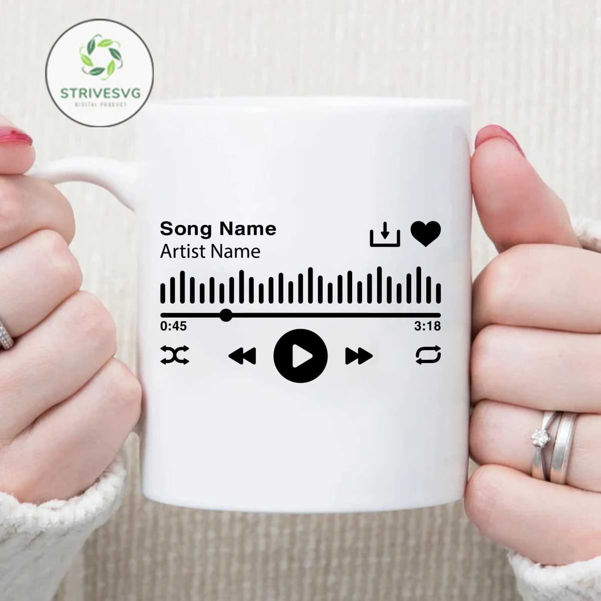 Music Player SVG, Audio Svg, Spotify Svg, Player Display Svg | Inspire ...