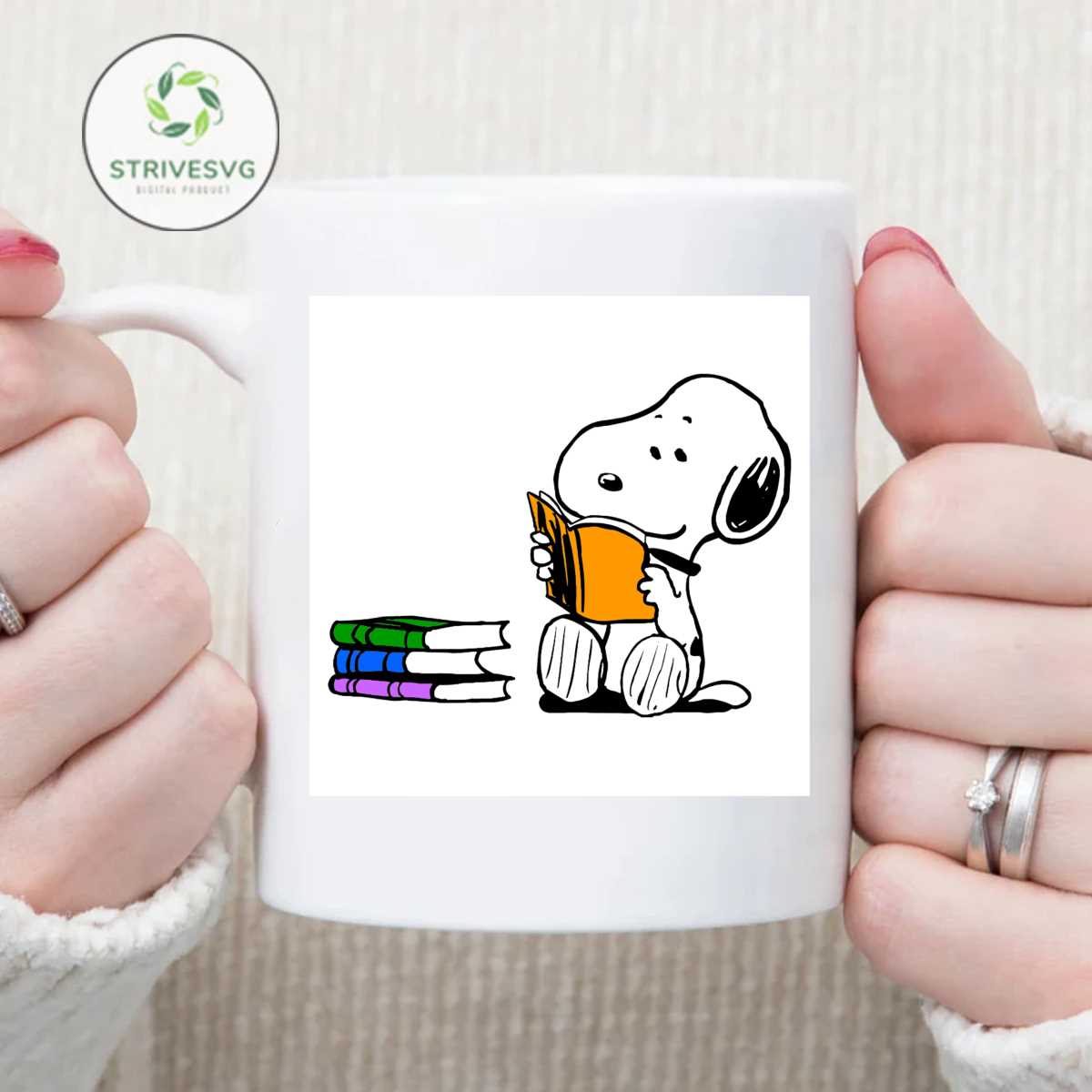 Snoopy Love Reading Svg, Disney Svg, Snoopy Svg, Peanuts Svg | Inspire ...