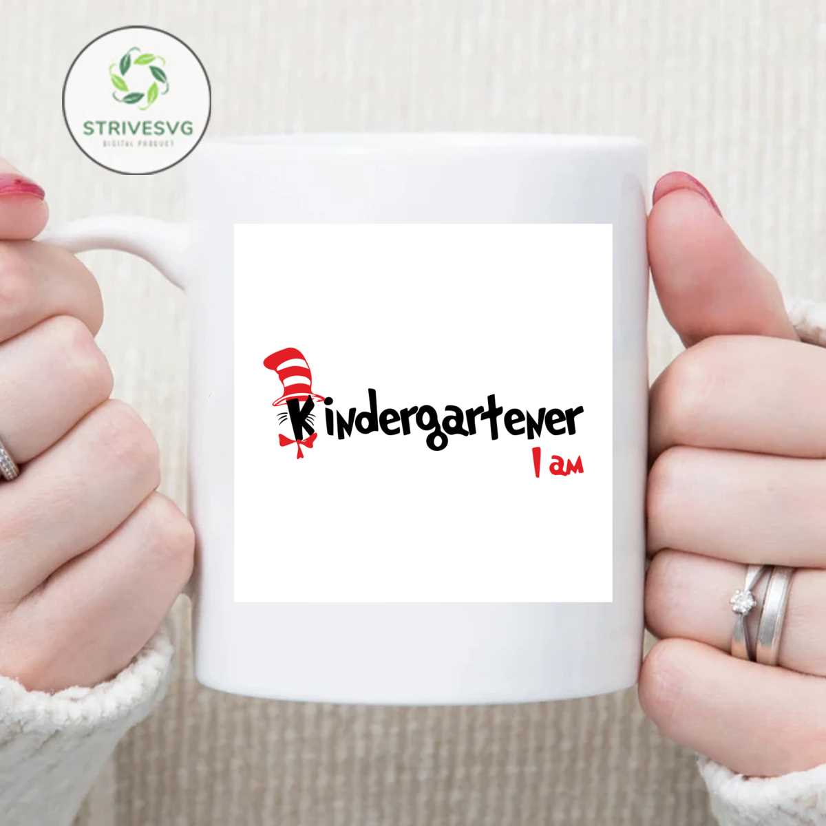 Kindergartener I Am Svg, Dr Seuss Svg, Seuss Svg, Dr Seuss G | Inspire ...