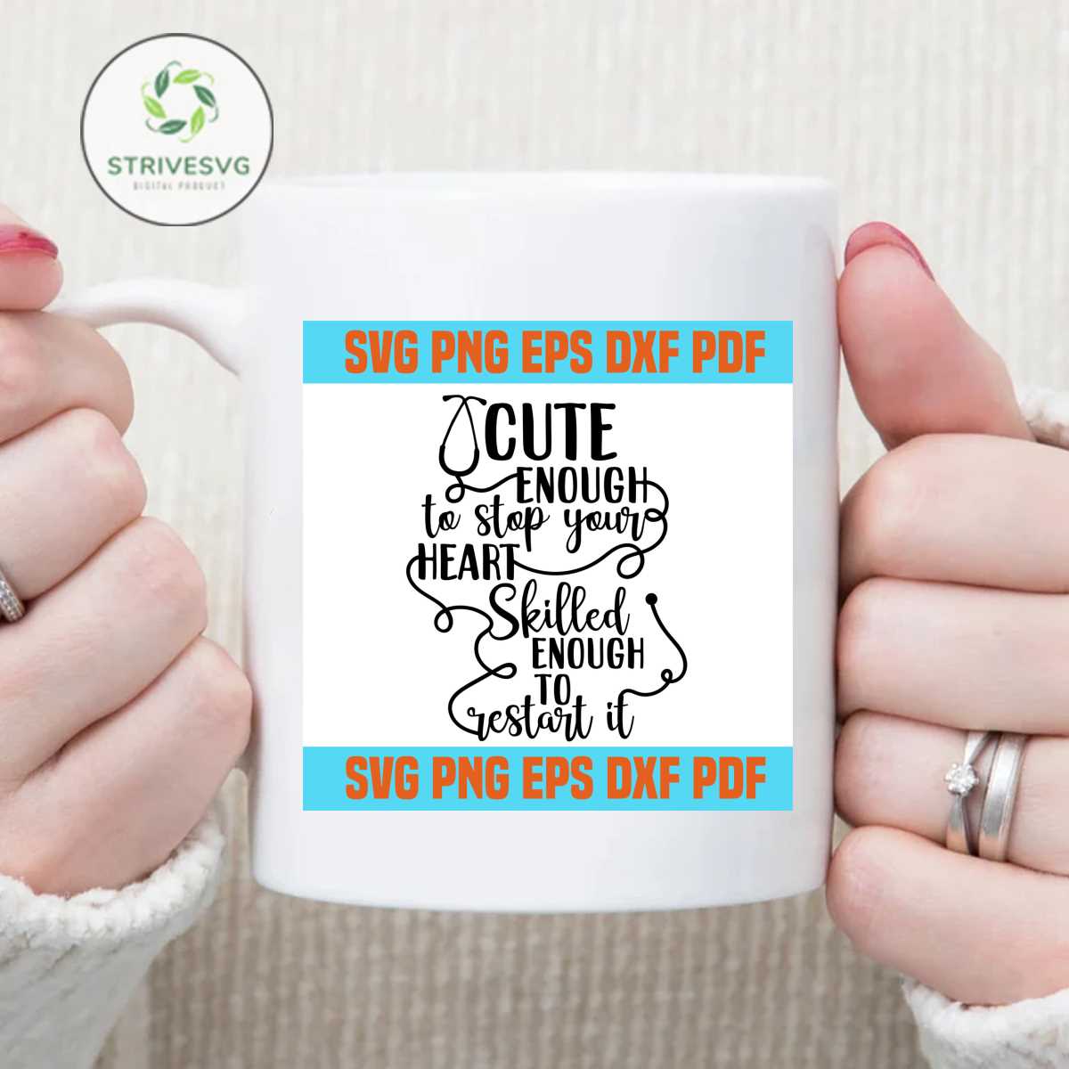 Stop Your Heart Svg | Inspire Uplift