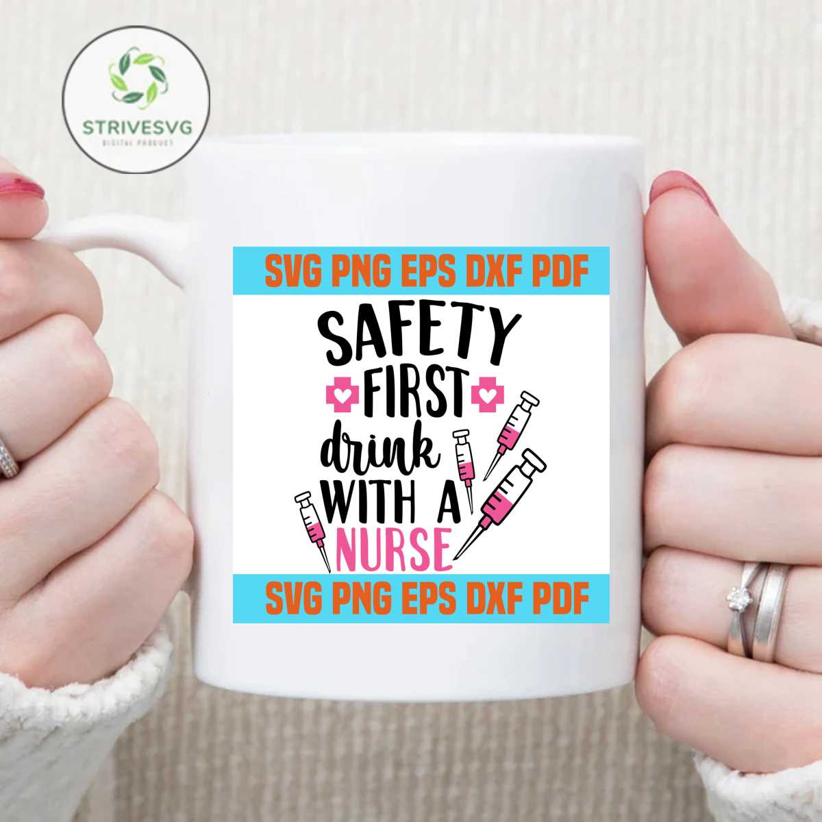 Safety first dink with a nurse svg 4,svg,saying shirt svg,sv | Inspire ...