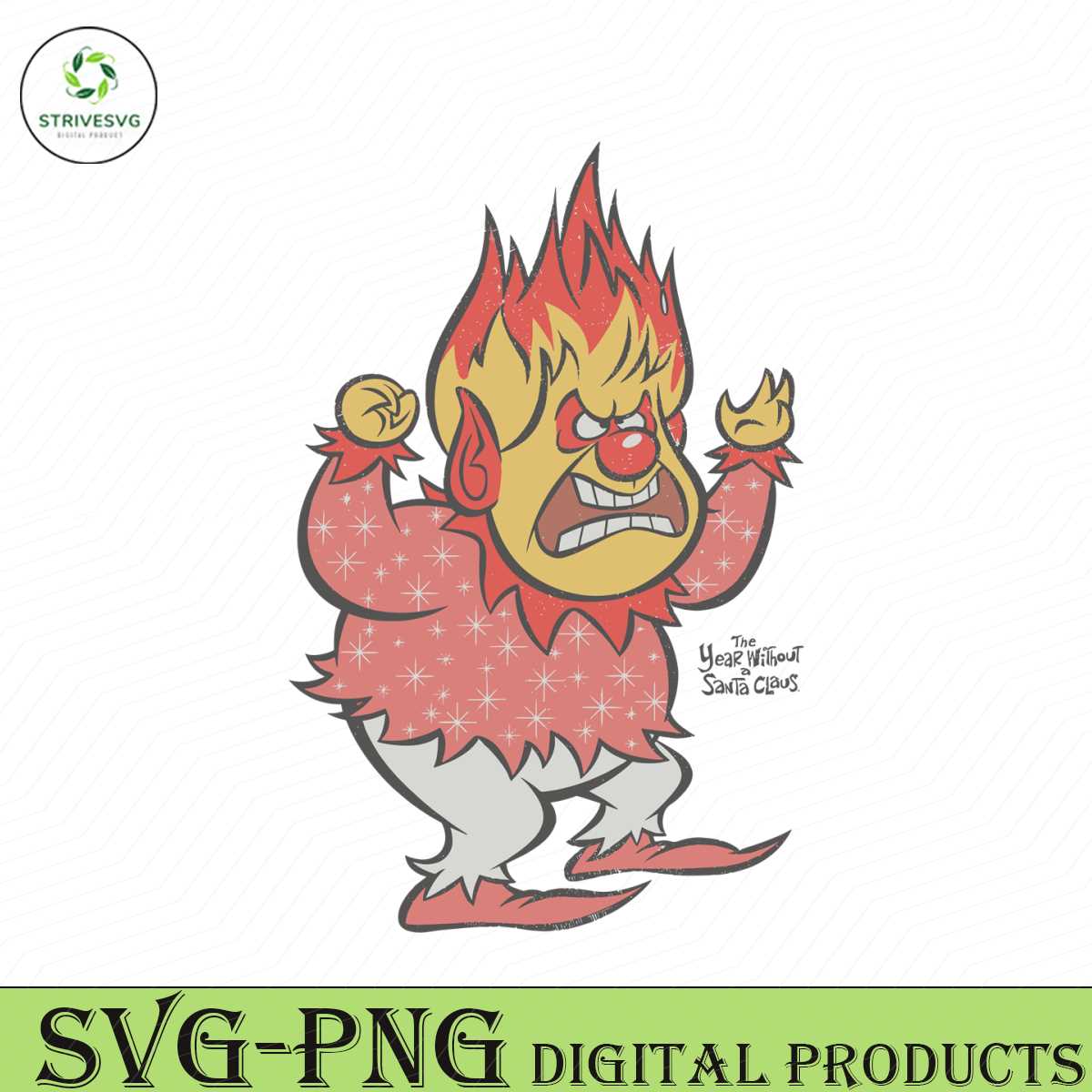 Heat Miser Brothers Without Santa SVG | Inspire Uplift