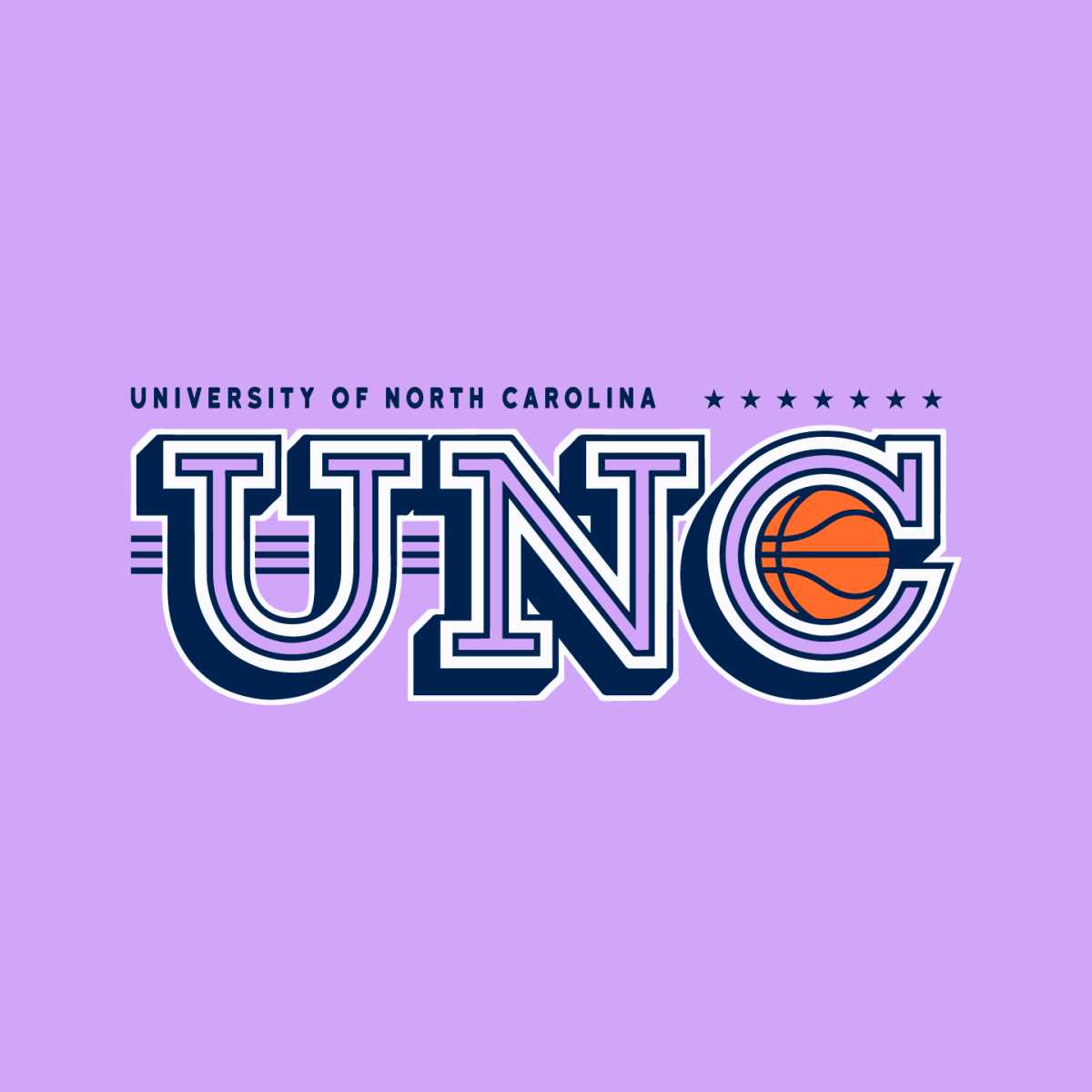 UNC Tar Heels Basketball Svg Cricut Digital Download | Inspire Uplift