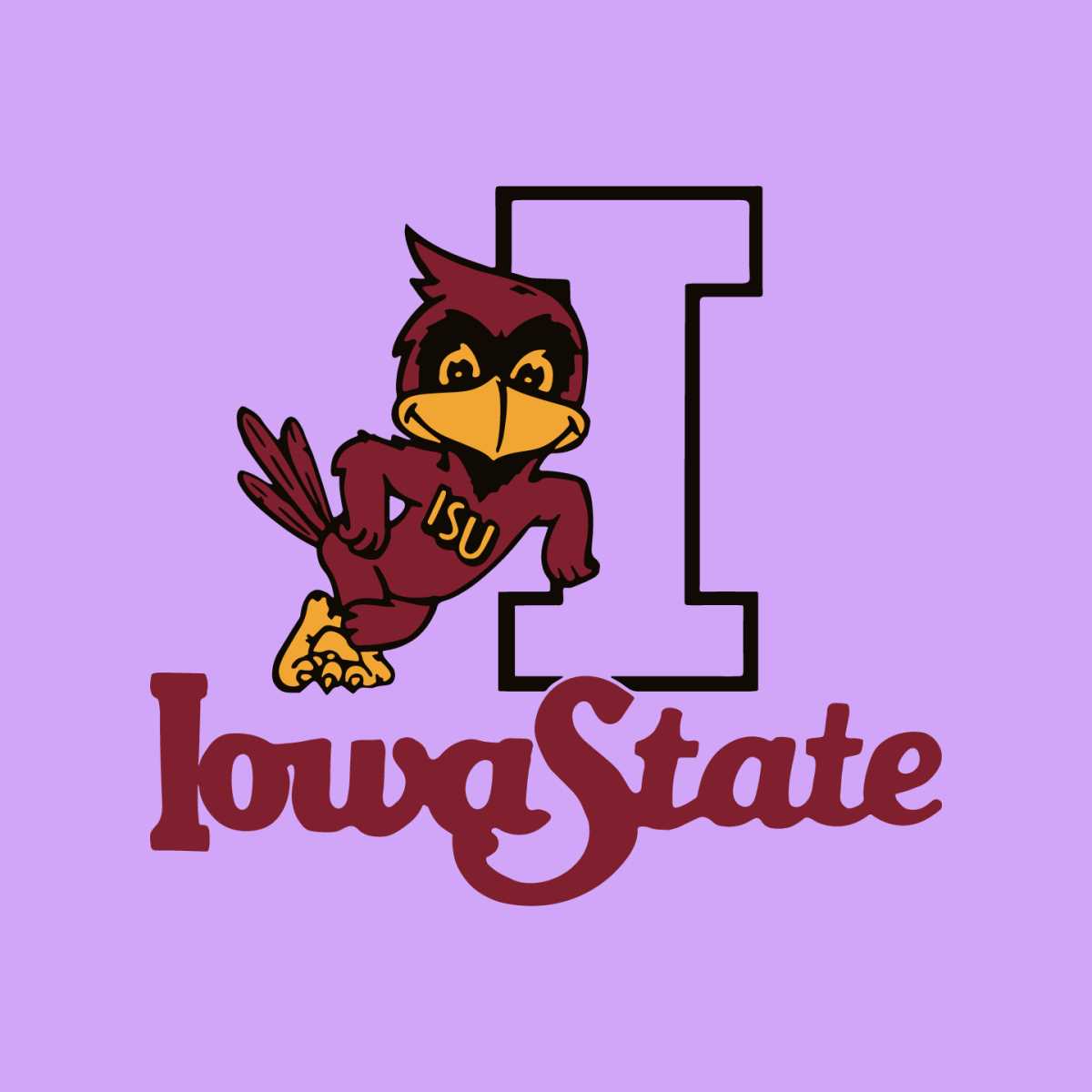Vintage Iowa State NCAA Team Svg Digital Download - Inspire Uplift