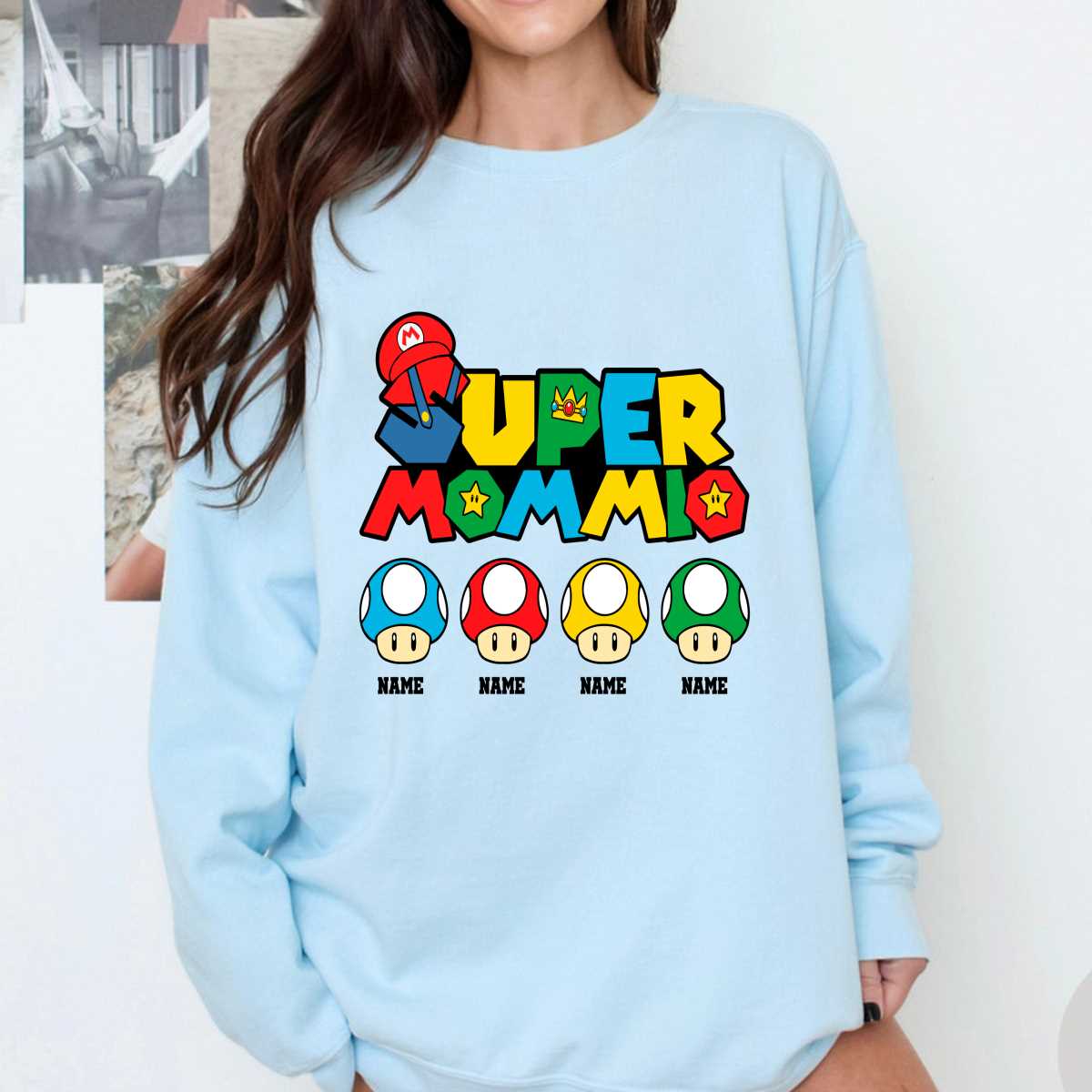 Super Mommio Mothers Day Mario SVG - Inspire Uplift